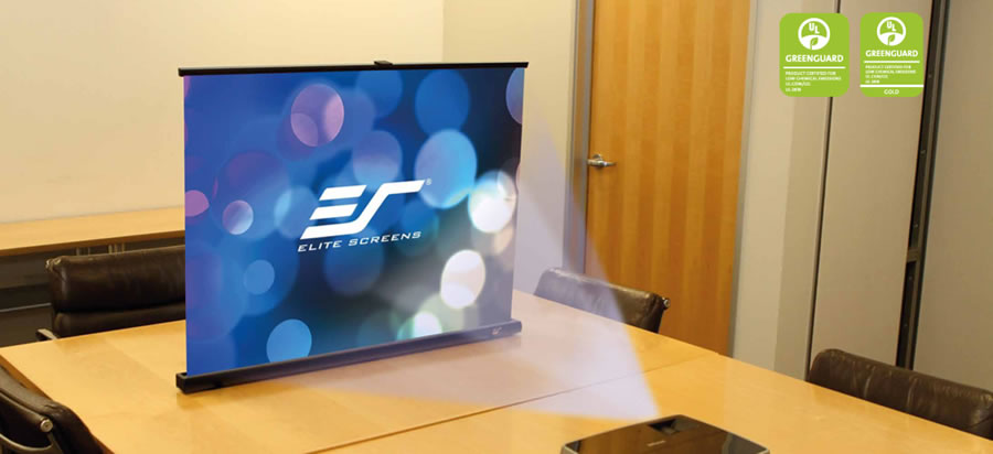 Elite PC35W 35 Inch 4:3 Table Top Projector Screen – GM Multimedia